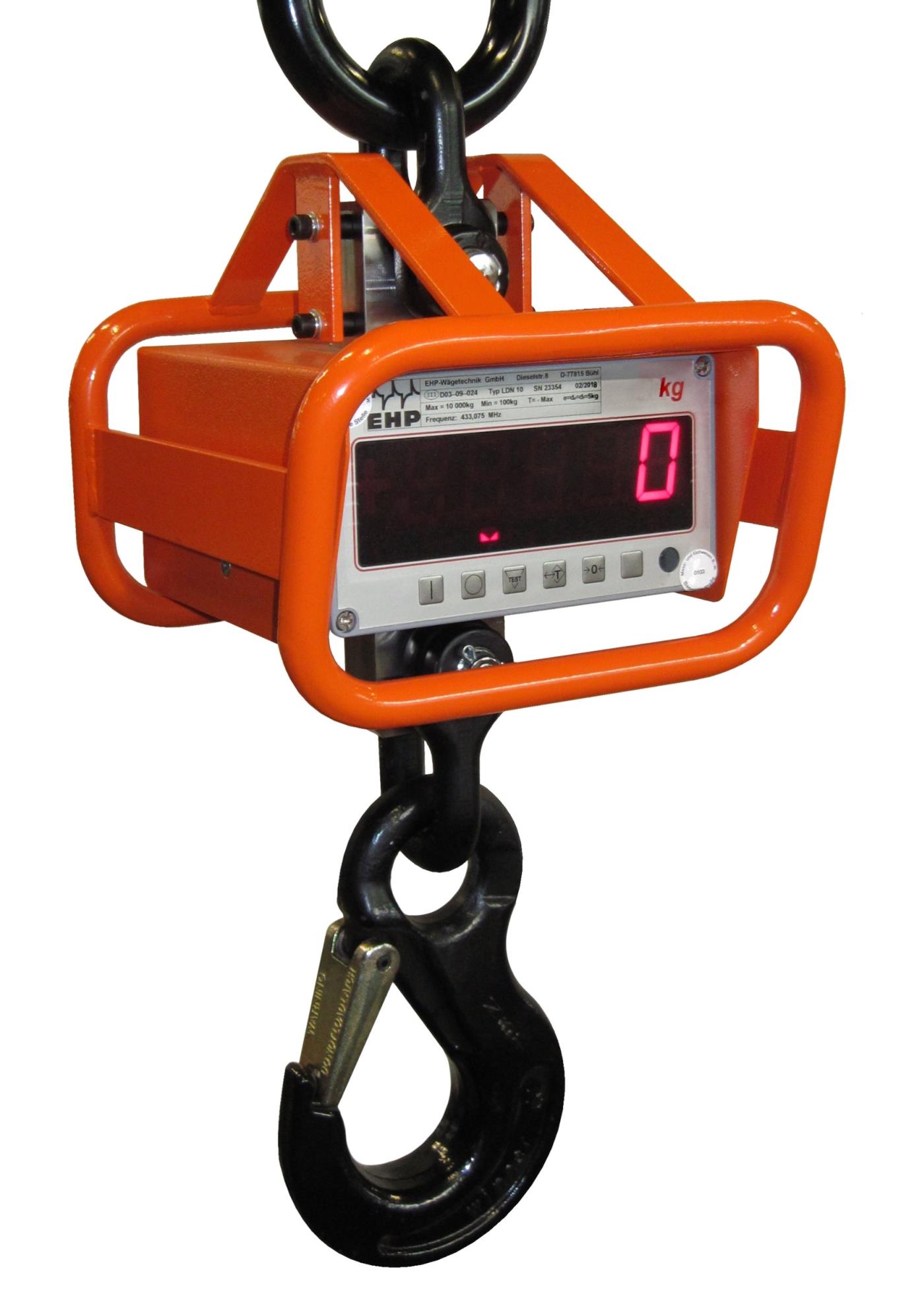 Crane scale EHP LD 50 Omega - 50 t / 10 kg - Guarantee 3 years - Impact ...